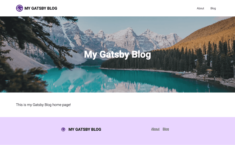 Building a GatsbyJS Blog: Layout and Featured Images